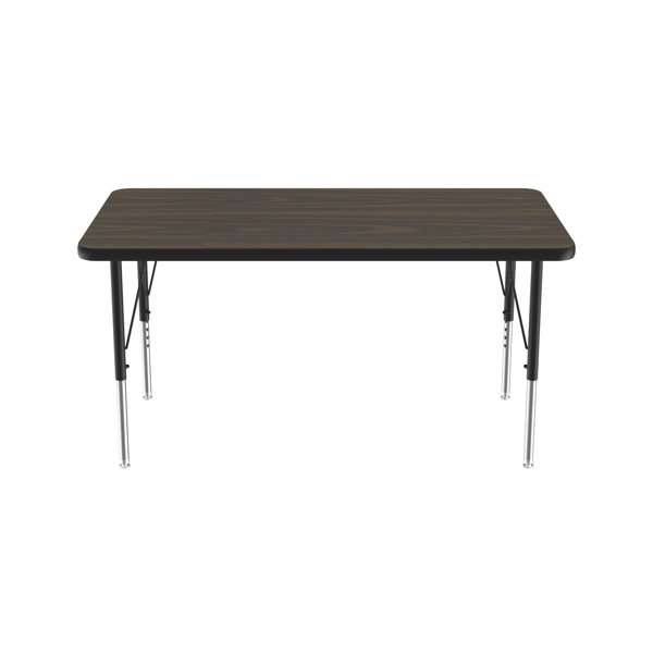 Correll, Inc. Laminate Adjustable Rectangle Activity Table | Wayfair